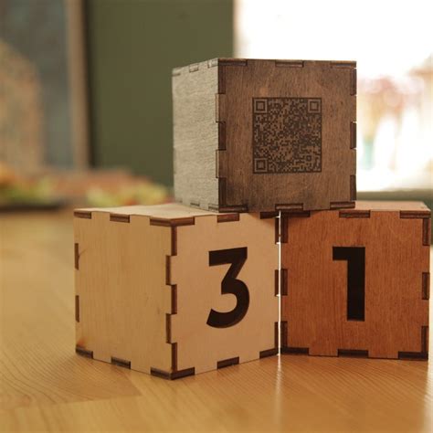 Qr Code Cube Etsy