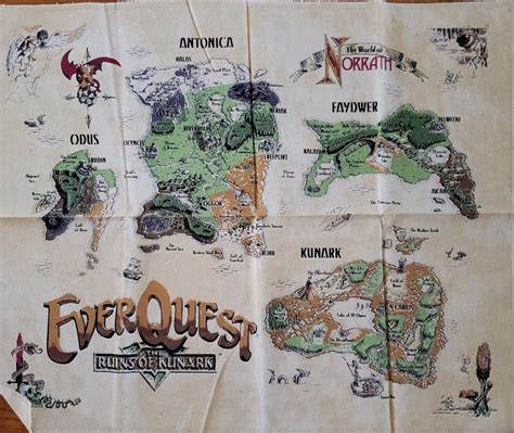 Everquest Maps Eq2 Maps World Map 07