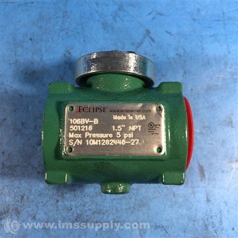 Eclipse 106bv B 1 1 2 Npt Butterfly Valve Ims Supply