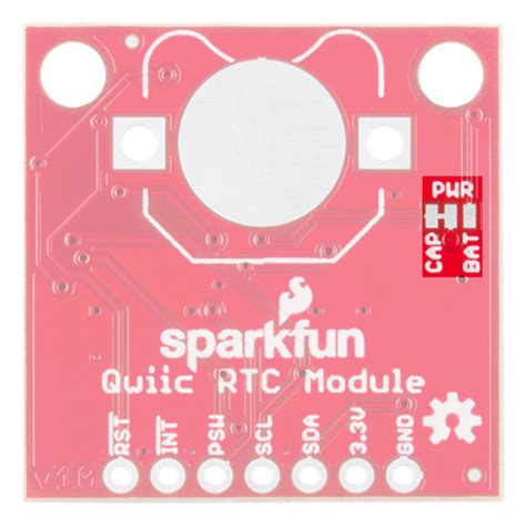 Qwiic Real Time Clock Module Rv 1805 Hookup Guide Sparkfun Learn