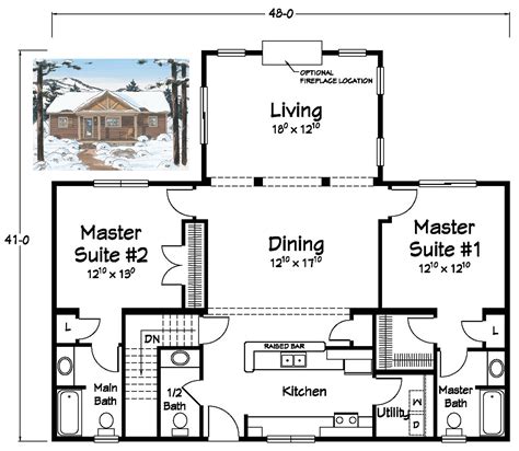 Single Story House Plans With 2 Master Suites A Comprehensive Guide