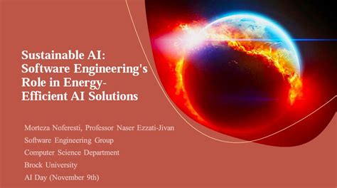 Morteza Noferesti On Linkedin Sustainableai Softwareengineering Brockaiday
