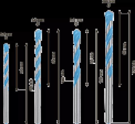 Multi Purpose Drill Bit Set Sandd Timber