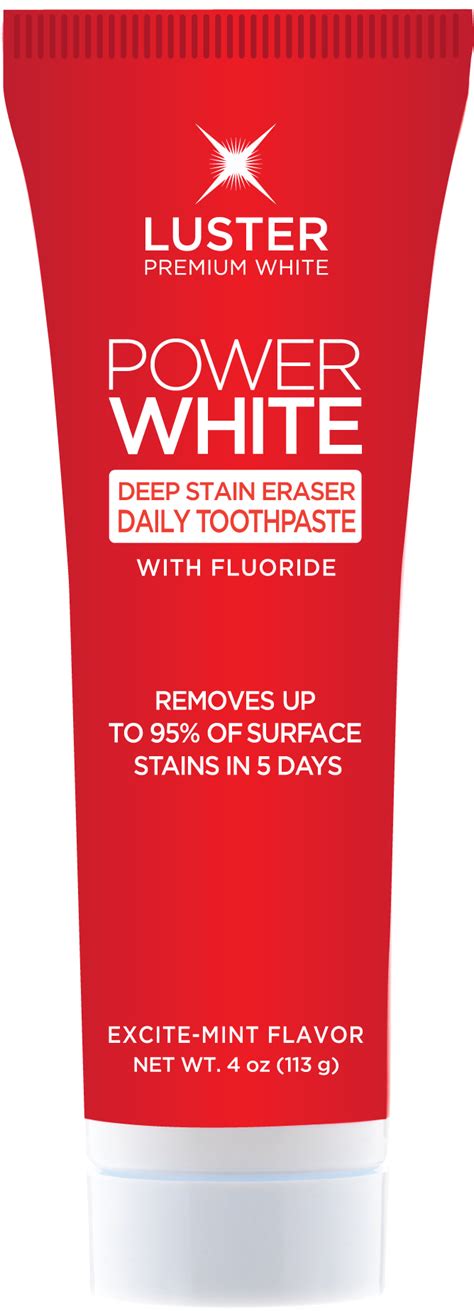 Luster Power White Deep Stain Eraser Toothpaste