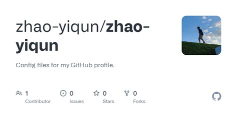 github zhao yiqun zhao yiqun config files for my github profile