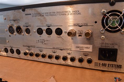 E MU E XT Ultra Sampler EMU Model Midi Synth FREE Shipping Photo UK Audio Mart