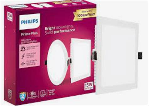 W Ultraglow Philips Panel Light Natural White Square At Piece In New Delhi