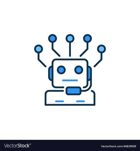 Artificial Intelligence Robot Chatbot Ai Chatbot Vector Image