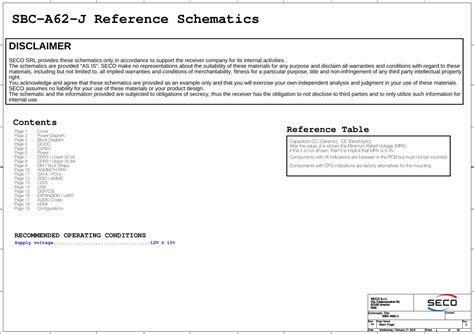 Pdf Sbc A62 J Reference Schematics Seco · Sbc A62 J Reference Schematics Components With Cfg
