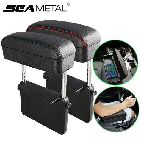 팔걸이 상자 자동차 팔걸이 정리 액세서리 쿠션 자동 팔꿈치 지지 범용 열 맵팔걸이 Aliexpress