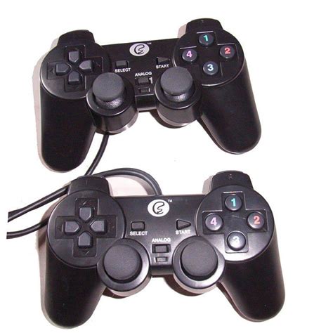 Double Shock Sigle Twin Usb Controller For Laptop Pcr Joystick Shopee Malaysia