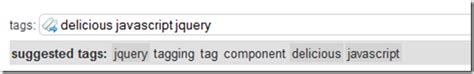 A Delicious Javascript Tagging Input Field Eltit Golb