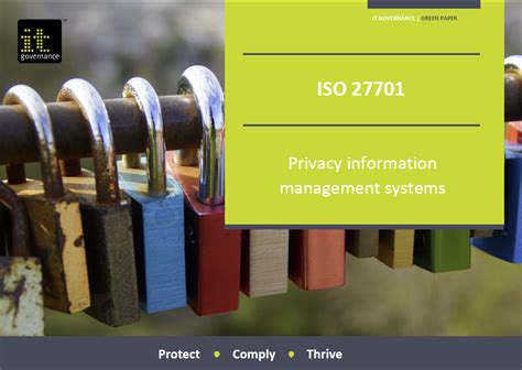 ISO Privacy Information Management IT Governance UK ISO Privacy Information Management IT Governance UK