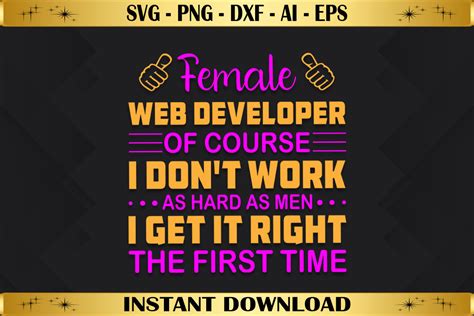 Female Web Developer Of Course Graphic By Abhamidakon · Creative Fabrica