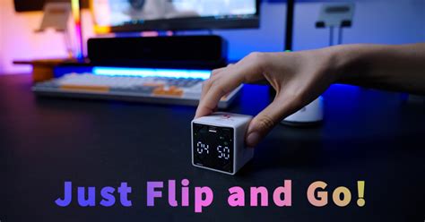 Ticktime Cube Flip To Start The Countdown Indiegogo