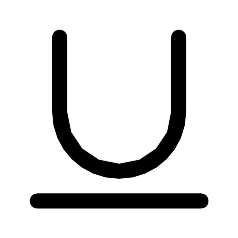 Underline Glyph SVG Vectors And Icons SVG Repo