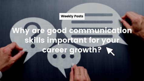 Why Are Good Communication Skills Important For Your Career Growth Govisually