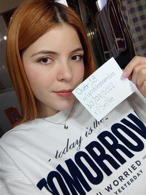 Heres My Verification [over 18] R Selfie
