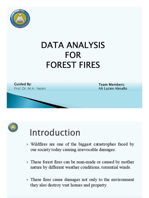 Data Analysis For Forest Fires Pdf Comma Separated Values Python