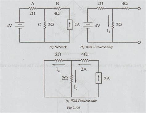Super Position Theorem Statement Circuit Diagram Equation Steps