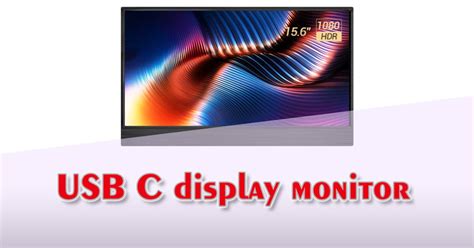 Revolutionize Work Space With USB C Display Monitor