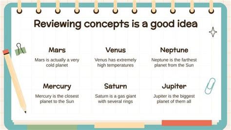 Creative Grid Notebook Google Slides PPT