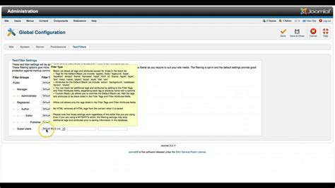 Adding Iframes To Joomla Content For J25 And 30 Youtube