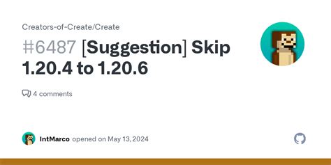 Suggestion Skip 1204 To 1206 · Issue 6487 · Creators Of Create