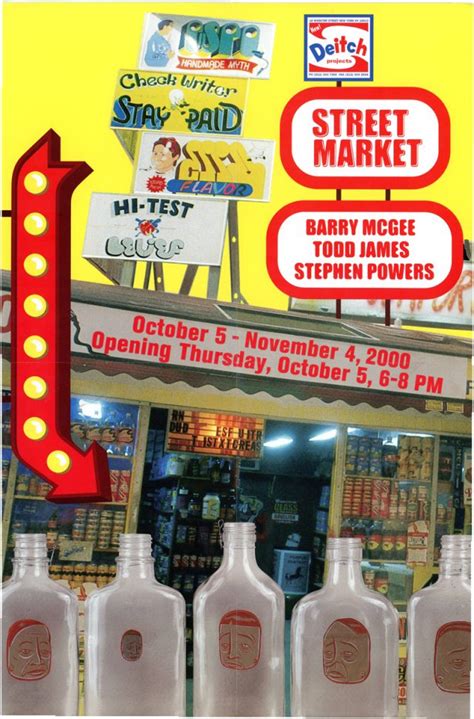 Barry Mcgee Todd James Stephen Powers Street Market Deitch Projects