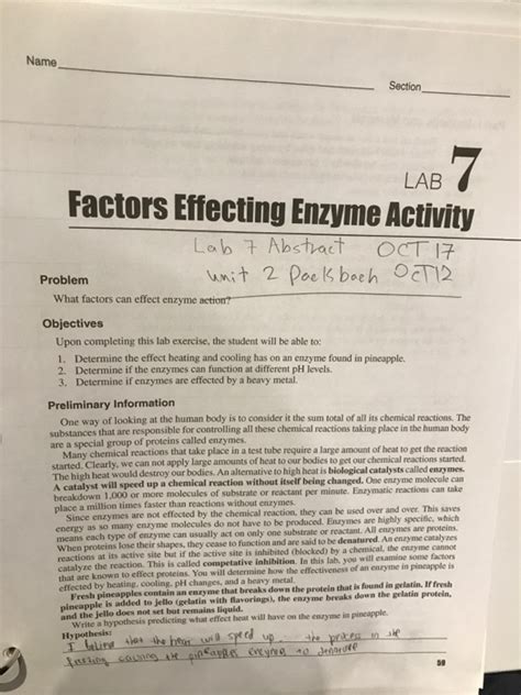 Solved Can You Help Me To Write Abstract About Lab 7 I Need