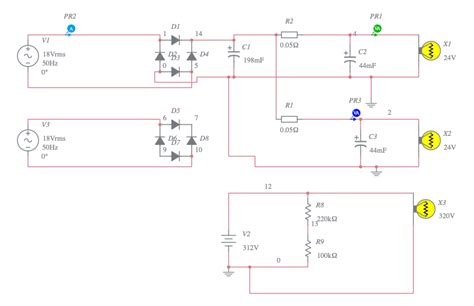 Power Supply Multisim Live