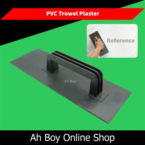 4 X 12 Black Pvc Plastering Cement Trowel With Handle Plastic Trowel Plastering Trowel