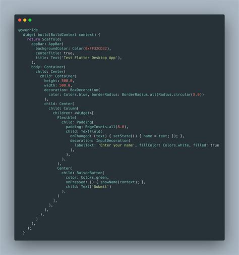 Trying Out Desktop Embedding For Flutter Flutter Desktop By