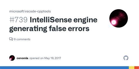 intellisense engine generating false errors · issue 739 · microsoft vscode cpptools · github