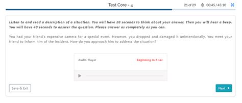 Pte Core Speaking Practice Test Format Alfapte