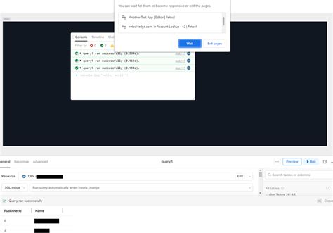 Sql Query Data Not Accessible To Components 💬 Queries And Resources