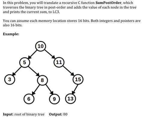 In This Problem You Will Translate A Recursive C