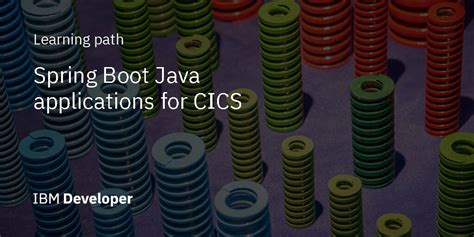 Spring Boot Java Applications For CICS IBM Developer