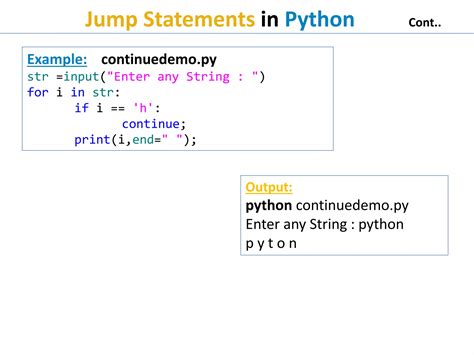 Control Statements In Python Pptx Programming Languages Computing