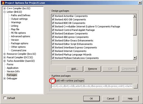 C Builder Topics Creating An Executable