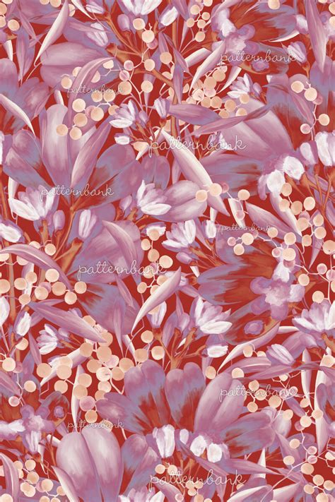 Art Flora Pattern Design By Vita Daneva Seamless Repeat Royalty Free Stock Pattern Patternbank