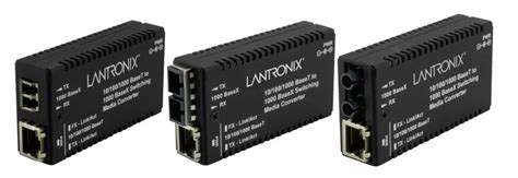 LANTRONIX M GE PSW SX 01 Mini Media Converter User Guide