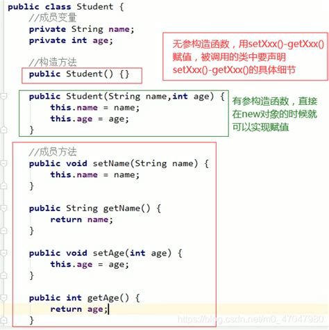 Java中给成员变量赋值的两种方式增加一个方法这个方法接收5个参数分别给5个成员变量赋值 Csdn博客