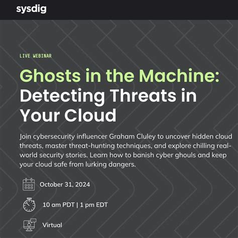 Cloud Cloudsecurity Cybersecurity Webinar Halloween2024 Cybertech Insights Cisos