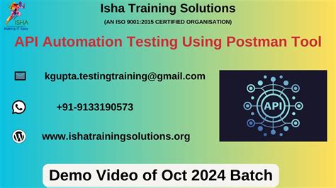 Api Automation Testing Using Postman Tool Demo Pls Call Or Whatsapp Us On 91 9133190573 To