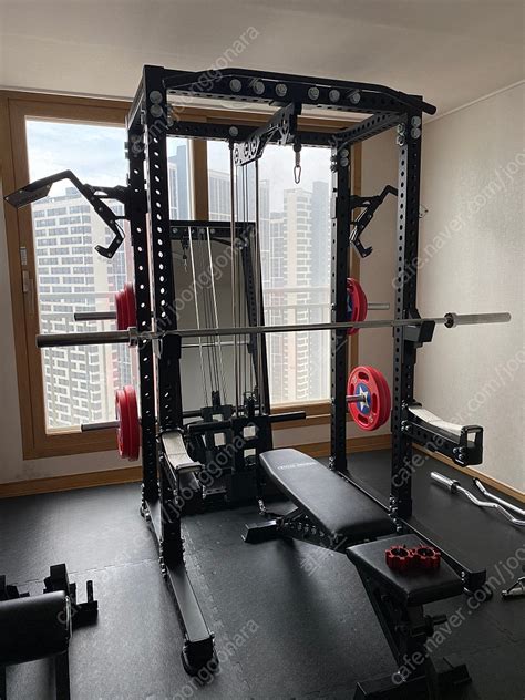 오버맥스 하프랙 홈짐 헬스 웨이트 기구 헬스용품 중고나라