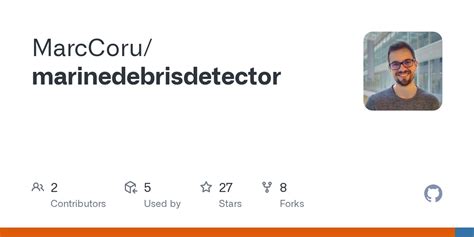 Github Marccorumarinedebrisdetector