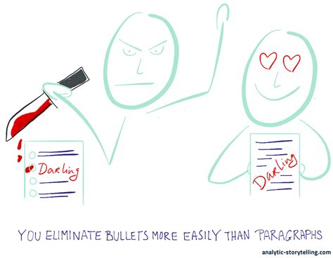 Make A Structure Before You Start Writing 3 Advantages Of A Bullet List Analytic Storytelling