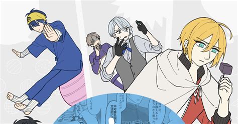 刀剣乱舞 【317閃華春大祭 新刊サンプル】呟々 Twitter漫画再録 かたこりのマンガ 山姥切国広 三日月宗近 鶴丸国永
