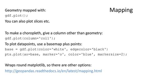 Mapping Packages Unfortunately None Come With Anaconda Only Geoprocessing Is Which Does Lat